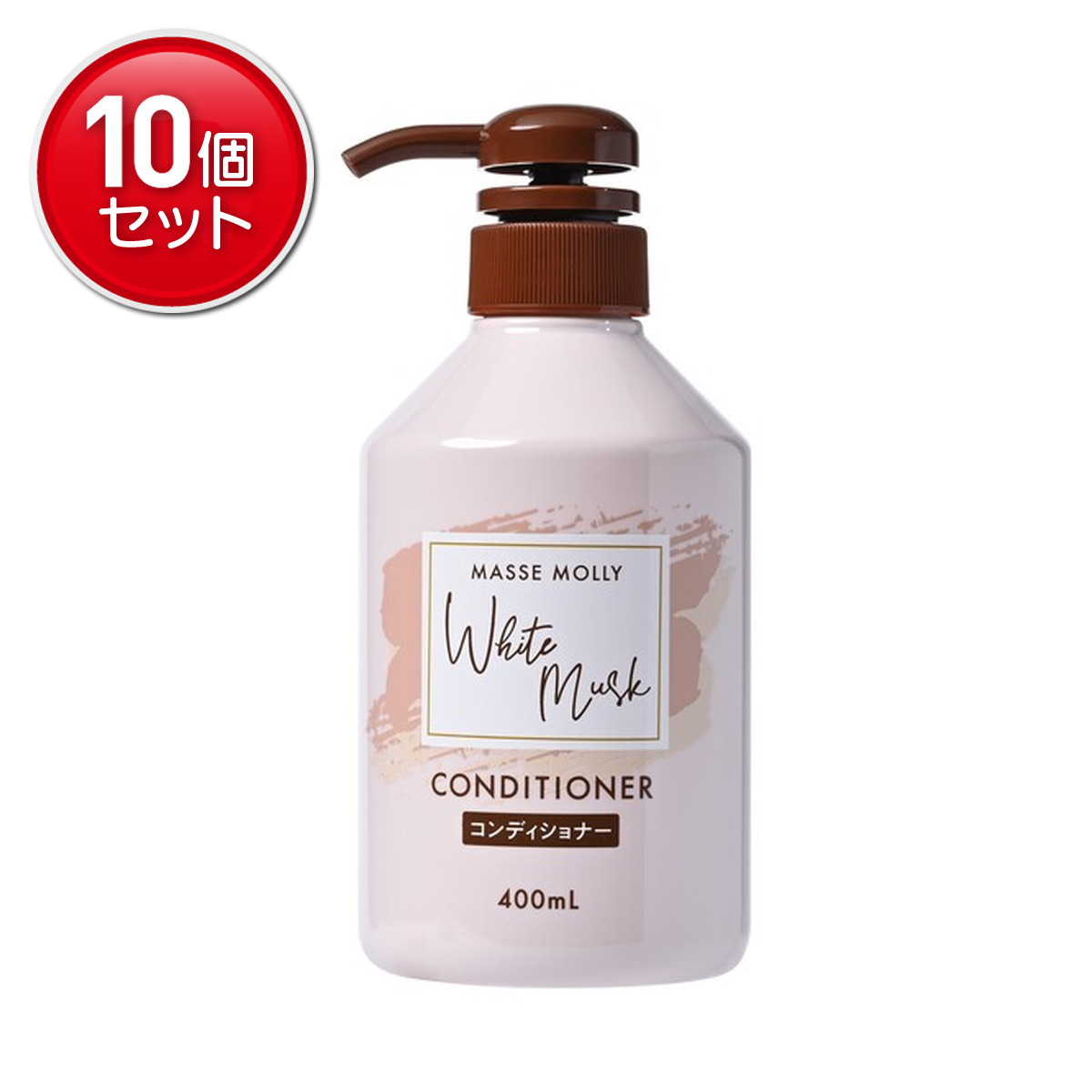 商品名：コスメステーション MASSEMOLLY マッセモリー ホワイトムスク コンディショナー 400ml内容量：400mlJANコード：4582400830532発売元、製造元、輸入元又は販売元：（株）コスメステーション原産国：日本区分...