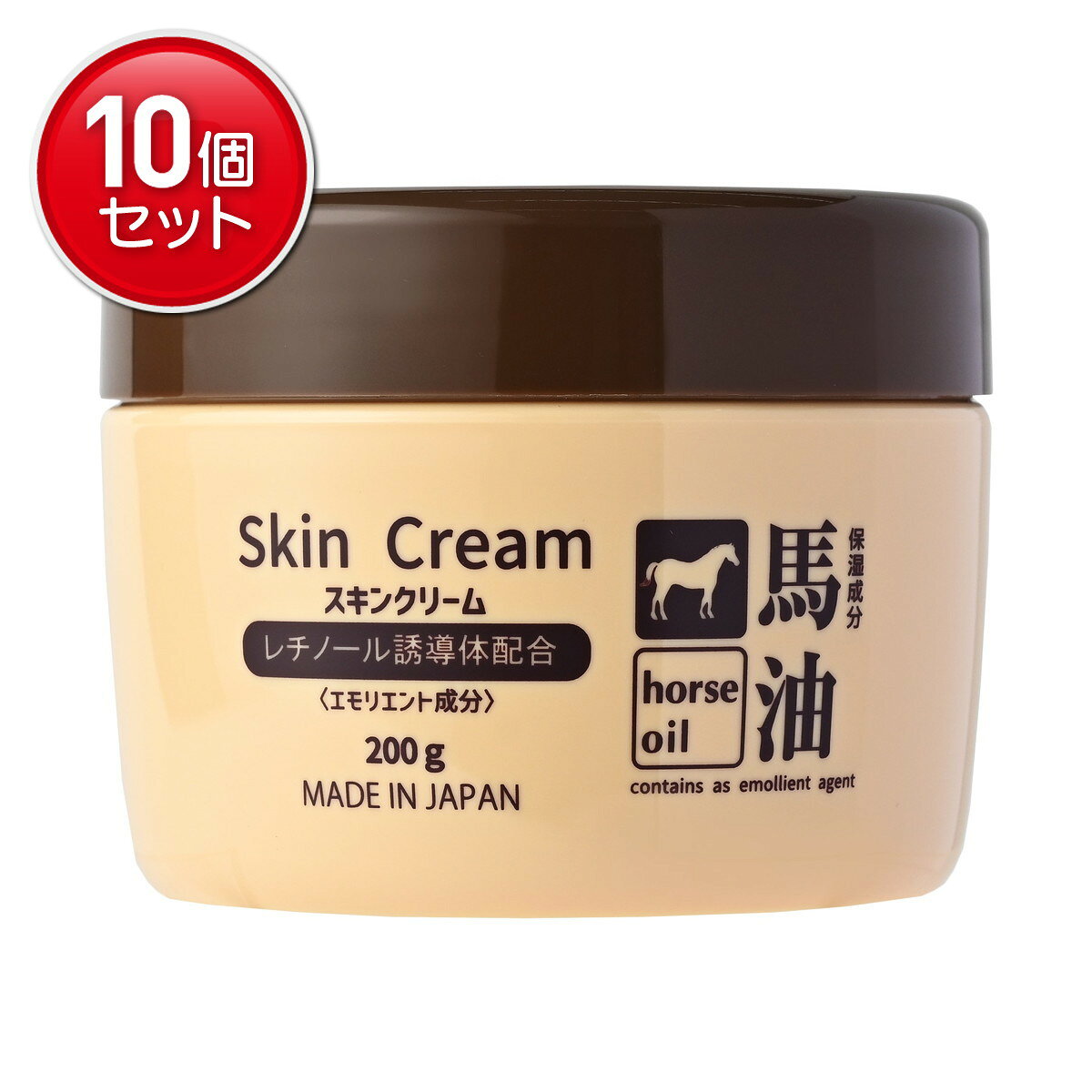 商品名：コスメステーション 馬油 レチノール配合 スキンクリーム 200g内容量：200gJANコード：4582400833786発売元、製造元、輸入元又は販売元：コスメステーション原産国：日本区分：化粧品商品番号：101-*010-458...