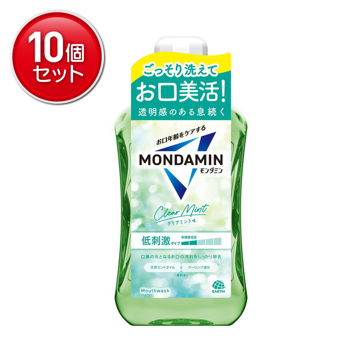 商品名：アース製薬 モンダミン クリアミント 1000mL マウスウォッシュ 洗口液内容量：1000mLJANコード：4901080247315発売元、製造元、輸入元又は販売元：アース製薬原産国：日本区分：化粧品商品番号：101-*010-...
