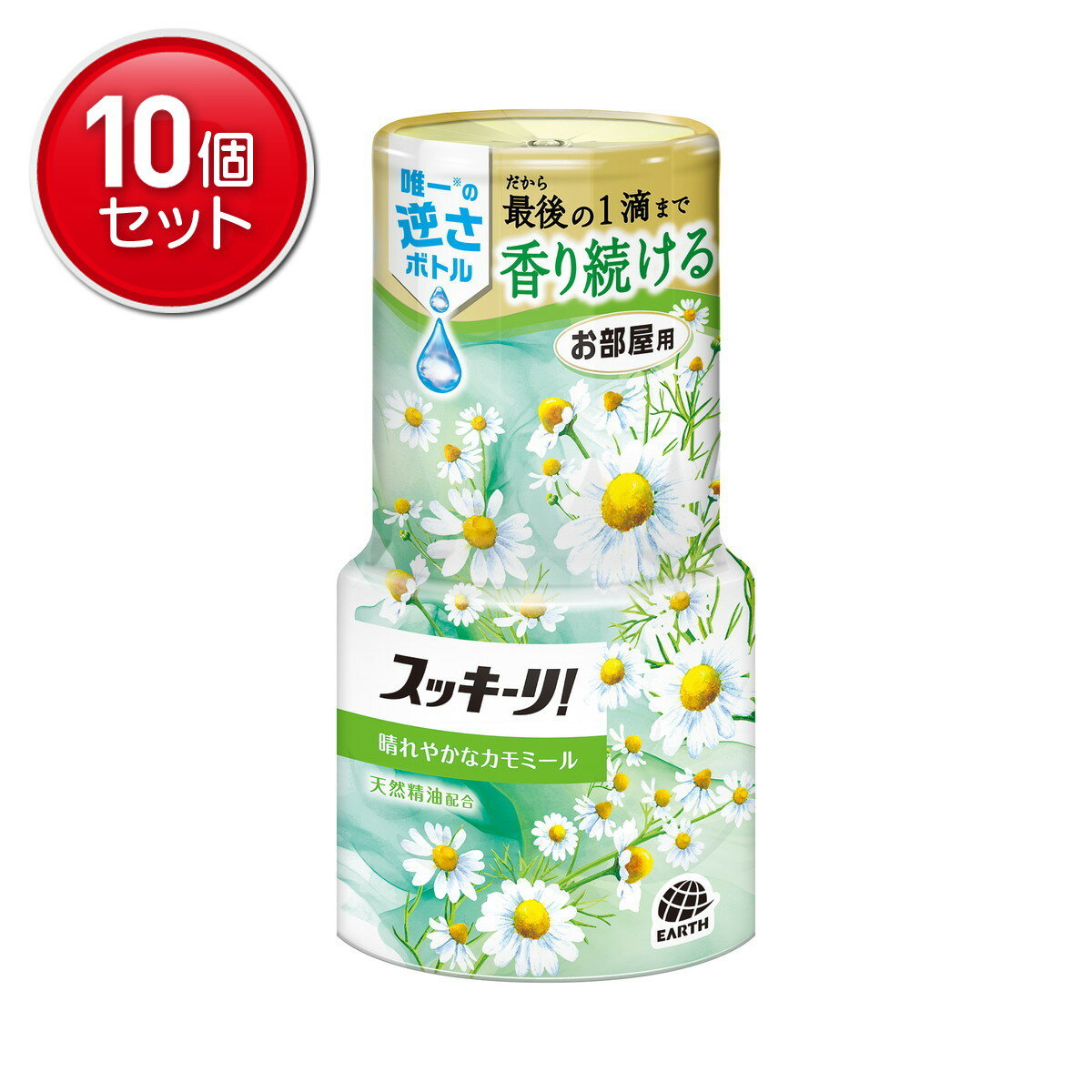 商品名：アース製薬 お部屋のスッキーリ！カモミールスカイの香り 400ml内容量：400mlJANコード:4901080655615発売元、製造元、輸入元又は販売元：アース製薬株式会社原産国：日本商品番号：101-93347ブランド：スッキ...
