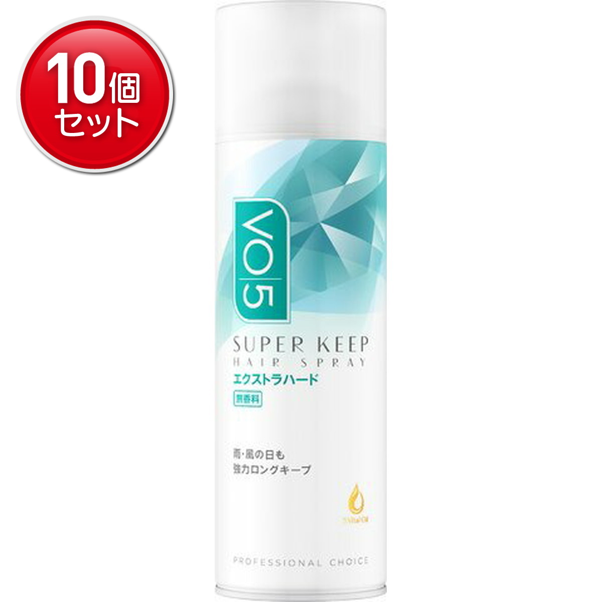　VO5 ヘアスプレイスーパーキープ エクストラハード 無香料 330gブランド：VO5販売・製造元：サンスターしっかり固めて雨・風の日もくずれないヘアスタイルをキープするヘアスプレーです。髪をケアする海藻エッセンス、ラベンダーエッセンス配...