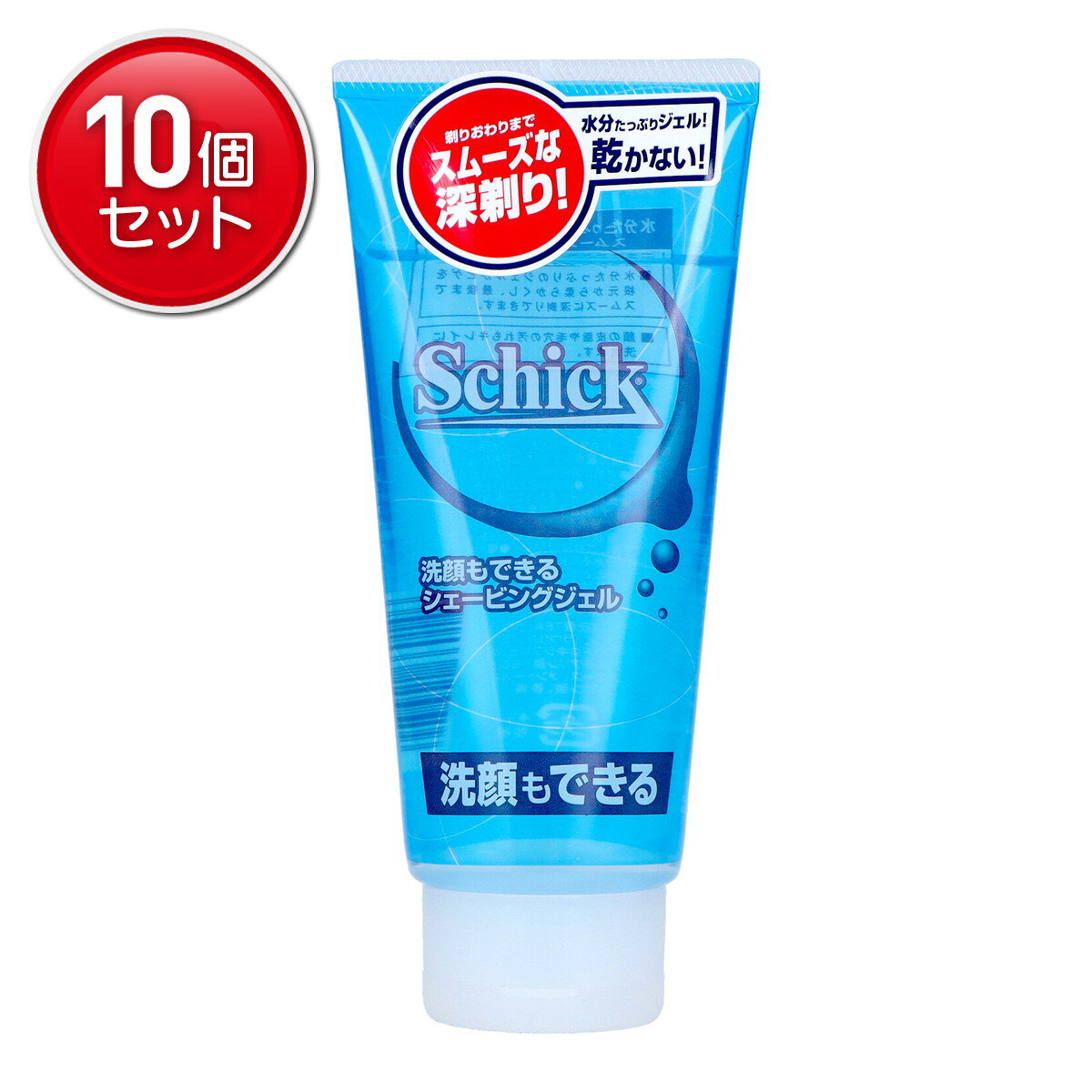 　シック 洗顔もできるシェービングジェル 180gブランド：シック販売・製造元：シック・ジャパン洗顔とシェービングが1本で簡単にできるシェービングジェルです。ジェルがひげを根元から柔らかくし、スムーズに剃れます。顔の皮脂や毛穴の汚れもキレイ...