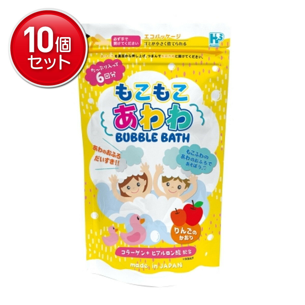 商品名：ヘルス もこもこあわわ バブルバス りんごの香り 240g 入浴剤内容量：240gJANコード：4976552039934発売元、製造元、輸入元又は販売元：ヘルス原産国：日本区分：化粧品商品番号：101-4976552039934商...