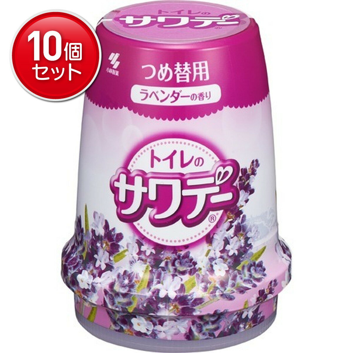 　香り薫るサワデー つめ替 ラベンダー&amp;ブルーラベンダーの香り 140gブランド：香り薫るサワデー販売・製造元：小林製薬ラベンダー&ブルーラベンダーの上質な香りがトイレ空間にやさしく広がるトイレ用消臭剤です。2つの香りを重ねて透明ゲ...