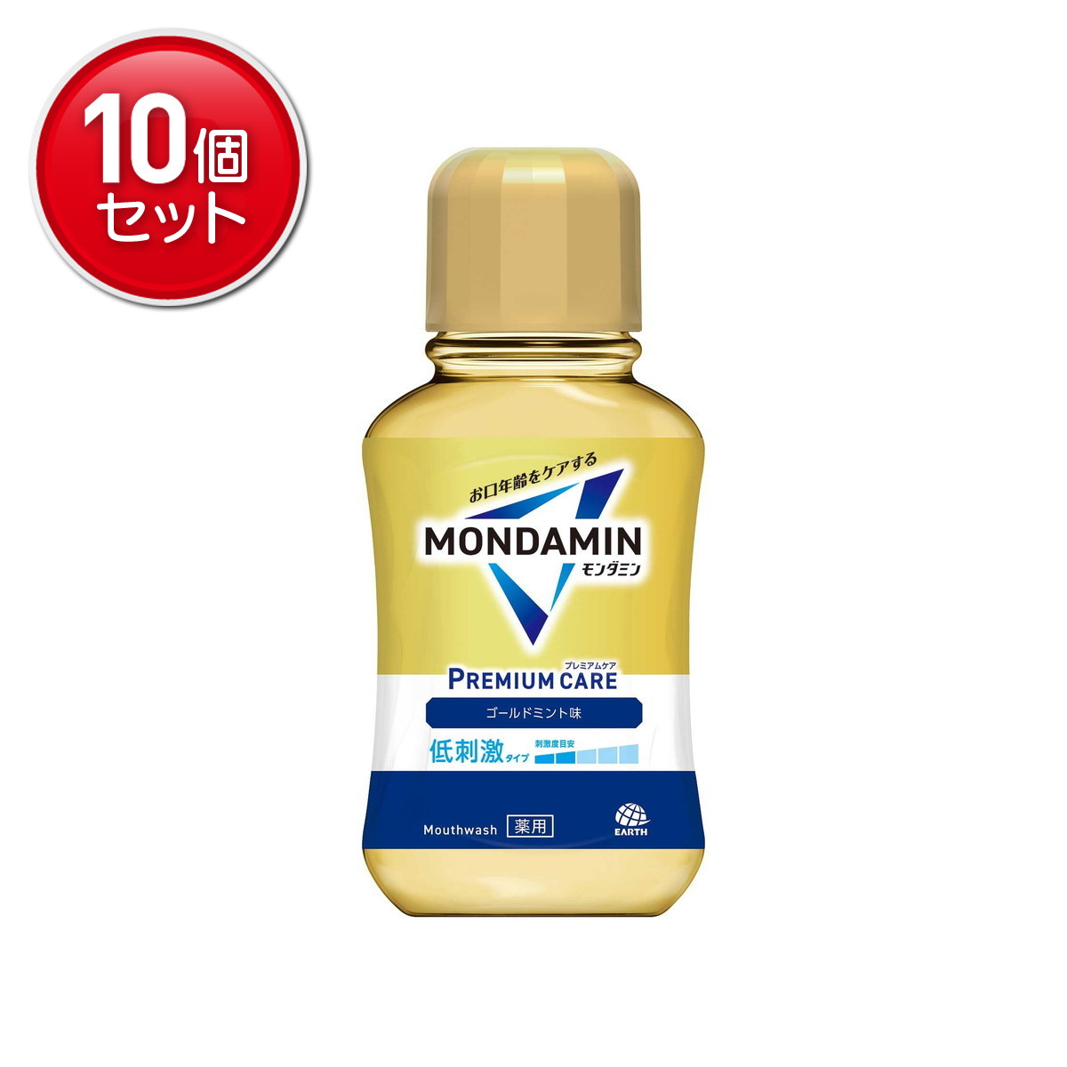 商品名：アース製薬 モンダミン プレミアムケア ゴールドミント味 低刺激 250mL マウスウォッシュ内容量：250mLJANコード：4901080248312発売元、製造元、輸入元又は販売元：アース製薬原産国：日本区分：医薬部外品商品番号...
