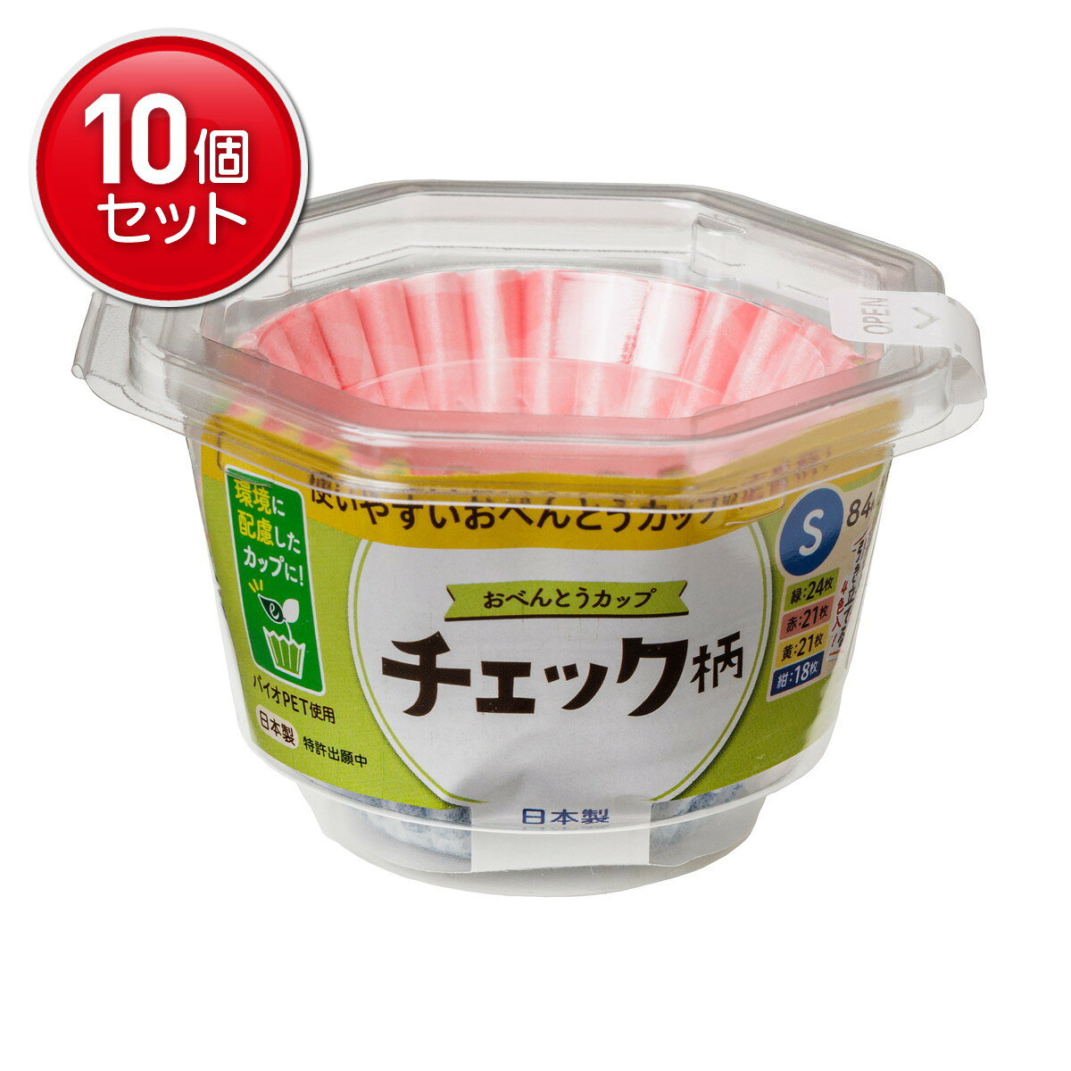 商品名：東洋アルミ おべんとうカップ チェック柄 S 4色入 84枚入内容量：84枚JANコード：4901987218562発売元、製造元、輸入元又は販売元：東洋アルミ商品番号：101-4901987218562商品説明おべんとカップ人気の...