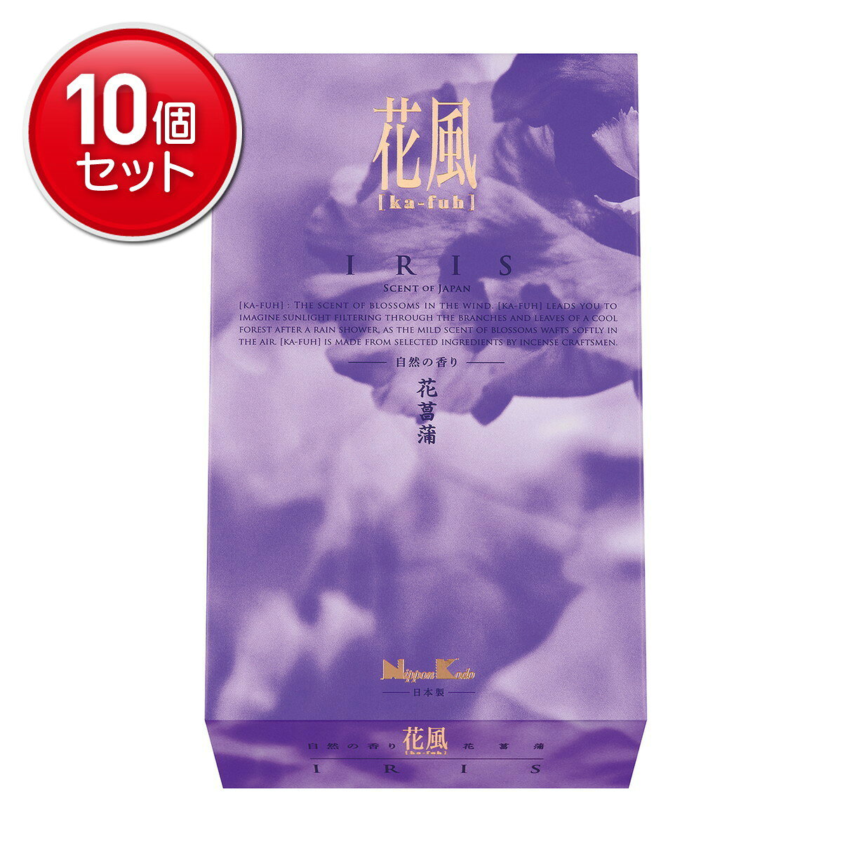 商品名：日本香堂 花風 花菖蒲 バラ詰 160g 線香内容量：160gJANコード：4902125276512発売元、製造元、輸入元又は販売元：日本香堂原産国：日本商品番号：101-4902125276512商品説明「花風」は優しく香りをは...