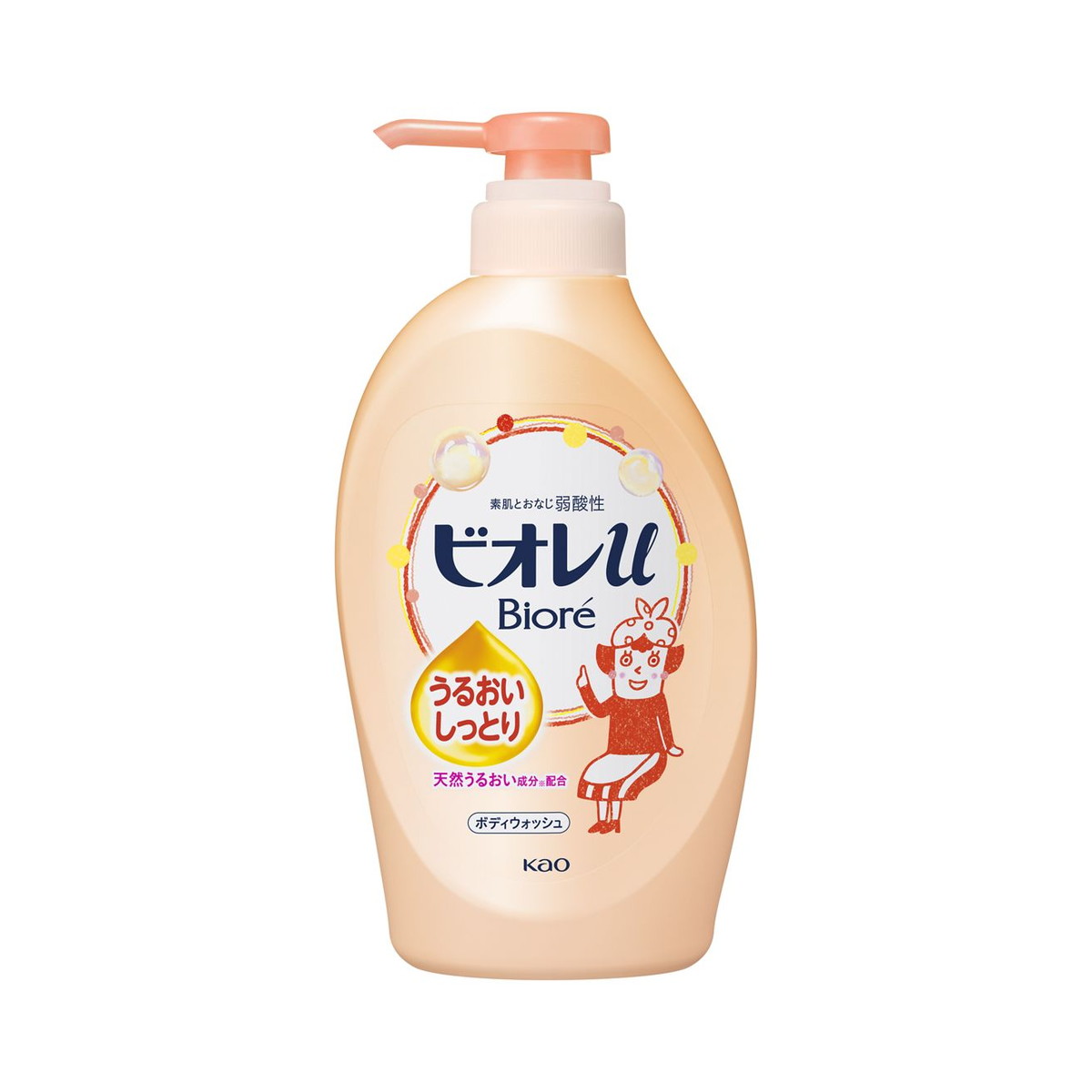 商品名：花王 ビオレu うるおいしっとり ポンプ 480ml ボディウォッシュ内容量：480mlJANコード：4901301336330発売元、製造元、輸入元又は販売元：花王原産国：日本区分：化粧品商品番号：101-490130133633...