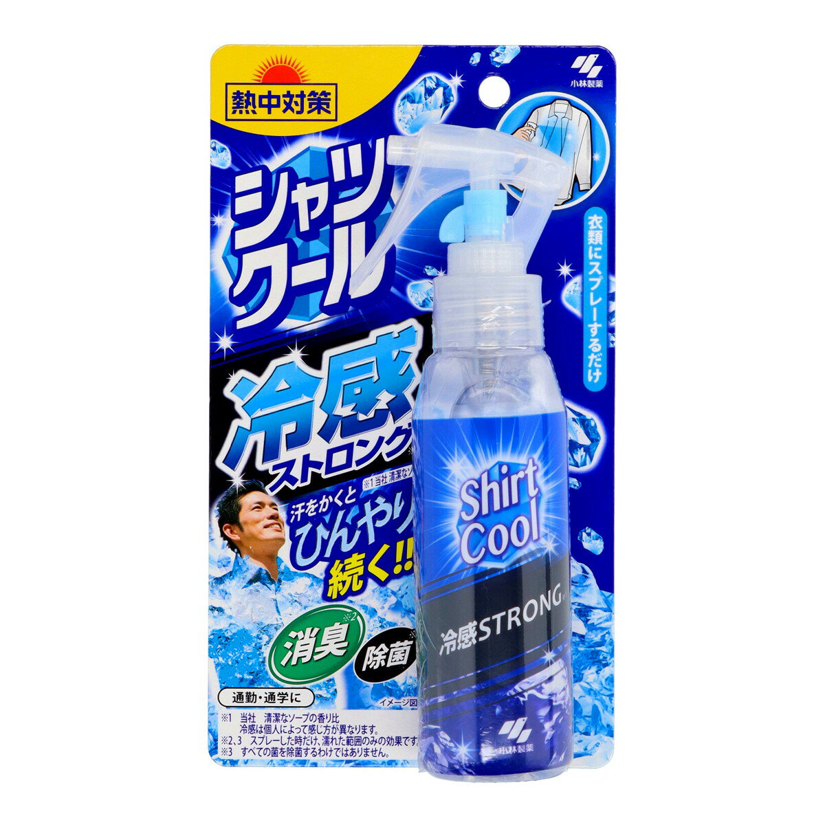 商品名：小林製薬 熱中対策 シャツクール 冷感ストロング 100ml 衣類にスプレーするだけ内容量：100mlJANコード：4901548603080発売元、製造元、輸入元又は販売元：小林製薬原産国：日本商品番号：101-490154860...