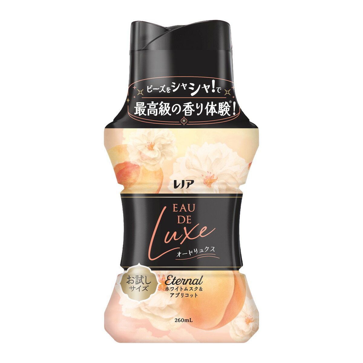 商品名：レノア オードリュクス アロマジュエル エターナル ホワイトムスク & アプリコットの香り ミニボトル 260mL 香り付けビーズ P&G内容量：260mLJANコード：4987176391612発売元、製造元、輸入元又は販売元：P...