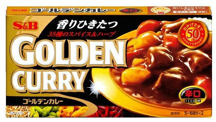商品名：S＆B　ゴールデンカレー　辛口ブランド：エスビー食品原産国：日本35種のスパイス＆ハーブの絶妙な調和。豊かな風味が広がる香り高いカレーです問合せ：エスビー食品株式会社東京都板橋区宮本町38-8エスビー食品株式会社　お客様相談センター...