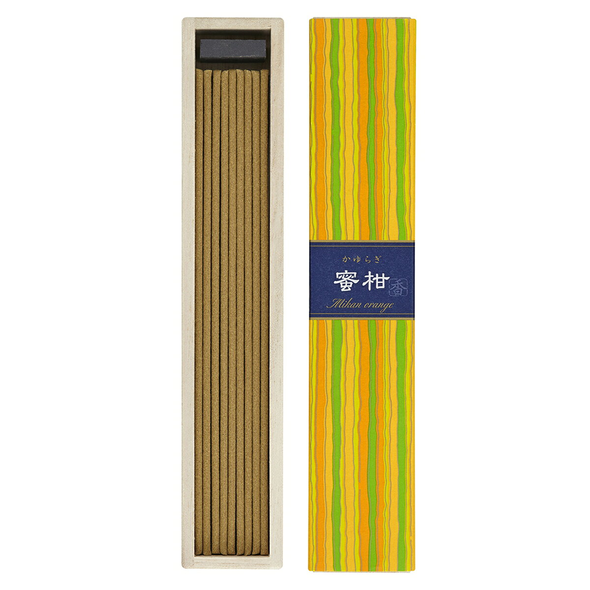 商品名：日本香堂 かゆらぎ 蜜柑 スティック 40本入 香立付内容量：40gブランド：かゆらぎ原産国：日本安らぎのひとときを。ひろがる香りに包まれて安らぎのひとときをお過ごしください。JANコード:4902125384576商品番号：101...