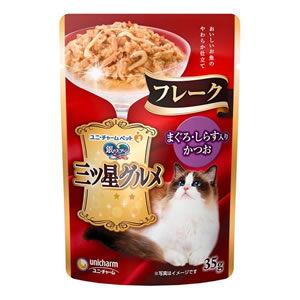 商品名 銀のスプーン 三ツ星グルメ パウチ フレーク まぐろ・しらす入りかつお 35g 商品説明 ●三ツ星グルメ 無添加 ＊ フレーク - おいしいお魚のやわらか仕立て ●まぐろ・しらす入りかつお ●香りまで贅沢な、お魚の美味しさが詰まった...