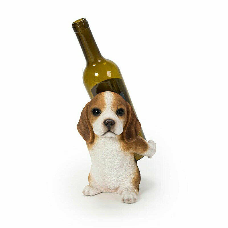 商品名 富士商　アニマルワインボトルホルダー ビーグル　F21141 商品説明 かわいくボトルを守ります。 日常的な保管だけでなく記念ボトルと一緒にインテリアとしてもお使い頂けます。 材質 ポリレジン サイズ 19.5×13×20cm 販売...