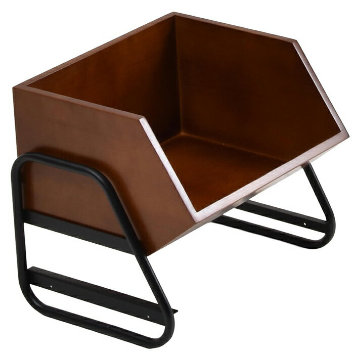 ぬくもりのあるパイン材と、無骨なスチールフレームを組み合わせたアンティーク風のスタッキングボックス。シンプルな構造ながら、素材のコントラストが映えるデザインで、リビングやワークスペース、ガレージまで幅広い空間に馴染みます。ボックス部分には天...