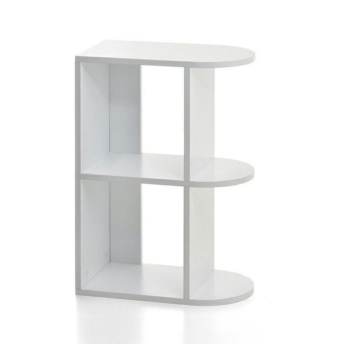 BF DECO 3段ラック 幅50真っ白の天板で、しっかりとした造りとコンパクトなデザインのオープンラック。片側がフラットな形状なので、お部屋の角や壁に寄せても使用できます。2台あれば、ピッタリ合わせてシェルフや、ちょっとした間仕切りにもな...