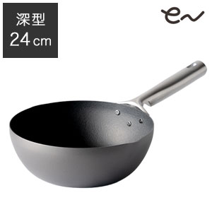 深型24cm 鉄製 28cm 燕三条製 eNダブルファイバーフライパン 鉄製 深型24cm 安心の日本製 焦げ付き・こびりつきを軽減 軽量＆錆びにくい燕三条製 eNダブルファイバーフライパン 鉄製 深型24cm の特徴 燕三条製 eNダブル...