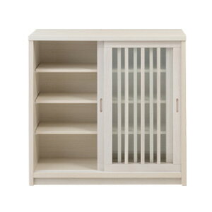 白雪 引き戸式 薄型 和モダンキャビネット 幅90 ガラス扉 ak-0014 白雪 薄型 ガラス扉タイプ 引き戸キャビネット 幅90 長く使える品質と高級感漂うデザインの白雪シリーズ！桐の木目を引き立たせたうづくり仕上げ、職人が組み上げた、...