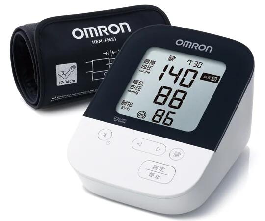 特徴 Bluetooth通信機能を搭載しています。 iPhone／Androidスマートフォン用のアプリ「OMRON connect（オムロンコネクト）」にデータを転送すると、測定した毎日の血圧データをグラフで確認可能です。 一部の介護ソフ...
