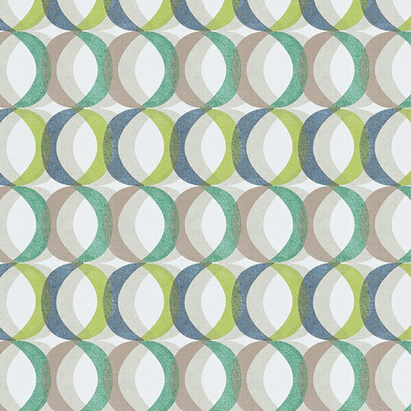 廃番生地のため、お安くご提供します。 北欧モダンな幾何柄です。かすれた版画タッチで使いやすい柄感でコットンライクなざっくりとした素材感とあいまって、あたたかくナチュラルな色合いです。 ●商品詳細 【生地巾】150cm 【リピート】タテ：30...