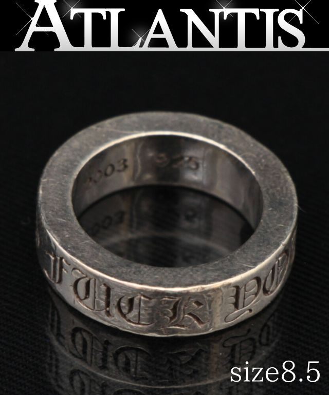 仕様 ABランク◎商品の状態等ご不明点ございましたらお気軽にお問合せくださいませ。銀座店(TEL:03-6264-5130) ブランド名 CHROME HEARTS 商品名 CHROME HEARTS 銀座店 クロムハーツ スペーサーリング...