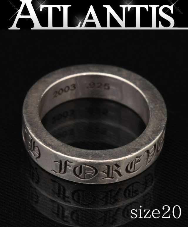 仕様 Aランク◎商品の状態等ご不明点ございましたらお気軽にお問合せくださいませ。銀座店(TEL:03-6264-5130) ブランド名 CHROME HEARTS 商品名 CHROME HEARTS 銀座店 クロムハーツ スペーサーリング ...