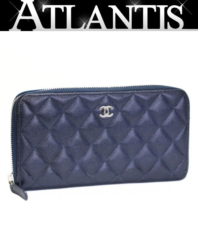 仕様 ABランク◎商品の状態等ご不明点ございましたらお気軽にお問合せくださいませ。高円寺 本店（TEL：03-5307-6225） ブランド名 シャネル 商品名 シャネル CHANEL マトラッセ ラウンドファスナー 長財布 キャビア ネイ...