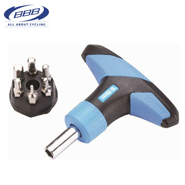 【商品説明】 BBB 自転車 工具 トルクフィックス [BTL-119] 6NM レンチ 102058 トルクフィックス [BTL-119] プリセット式のトルクレンチ。 1/4″ヘックスソケット式。 各サイズのビットが付属。 規定トルクに...