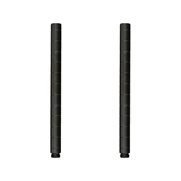 NOADDP2530　ルミナスノワール延長ポール2本セット　31cm材質/スチール（エポキシポリエステル塗装）ジョイント付き　延長専用ポール