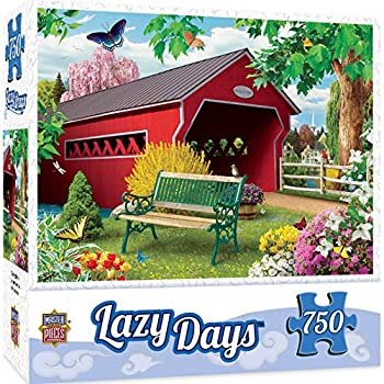 【中古】【輸入品・未使用】MasterPieces Lazy Days ジグソーパズル 春 アラン・ジャナによるアートが特徴 750ピース【メーカー名】Master Pieces【メーカー型番】31815【ブランド名】MasterPiece...