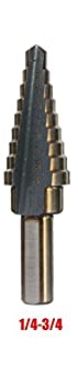 【中古】【輸入品・未使用】HHIP 5000-0015 ハイスピードスチールステップドリル 9段 1/4-3/4インチ x 1/16インチ穴範囲、1/8インチ ステップ深さ、3/8インチシャンク。【メーカー名】ABS Import Tool...