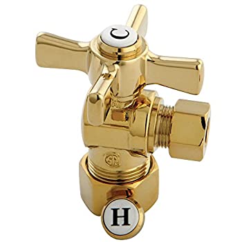 【中古】【輸入品・未使用】Kingston Brass Cc53302ZX 1.6cm Od Compression X 1cm Od Compression Angle Valve Polished Brass【メーカー名】KINGSTO...