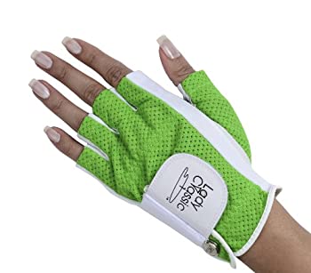 【中古】【輸入品・未使用】Ladyクラシックハーフグローブ左手、ホワイト、グリーン、XL【メーカー名】Pocketec Inc.【メーカー型番】CLH04WTGR【ブランド名】Lady Classic【商品説明】Ladyクラシックハーフグロ...