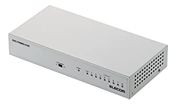 【中古】エレコム スイッチングハブ 8ポート 10/100Mbps 金属筺体 マグネット付き 電源内蔵 動作時環境50℃対応 EHC-F08MN-HJW【メーカー名】エレコム【メーカー型番】EHC-F08MN-HJW【ブランド名】エレコム【...