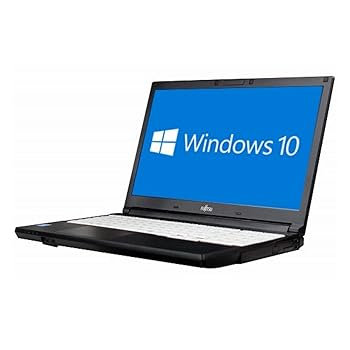 【中古】【KINGSOFT Office】 富士通 fujitsu FMV LIFEBOOK A576/PW ノートパソコン Core i5 6300U Windows10 SSD 256GB 8GB 15.6インチ 1366*768 DV...