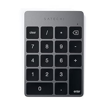 【中古】Satechi スリム ワイヤレス Bluetooth テンキー18キー Bluetooth対応のMacOS, iOS, PCに対応 スペースグレイ【メーカー名】【メーカー型番】【ブランド名】Satechi テンキー 【商品説明】S...
