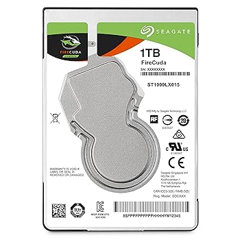 【中古】Seagate FireCuda 2.5" 1TB SSHD 内蔵ハードディスク 5 6Gb/s MLC/8GB 5400rpm ゲーム用 PS4 動作確認済み ST1000LX015【メーカー名】【メーカー型番】【ブランド名】シー...