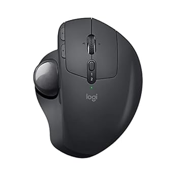 【中古】ロジクール ワイヤレスマウス トラックボール 無線 MX ERGO Unifying Bluetooth 8ボタン 高速充電式 MXTB1s windows mac iPad OS 対応 ブラック 国内正規品 2年間無償【メーカー名...