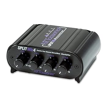 【中古】ART SPLITMix4 Four Channel Passive Splitter/Mixer【メーカー名】【メーカー型番】【ブランド名】ART APPLIED RESEARCH AND TECHNOLOGY DJミキサー, カ...
