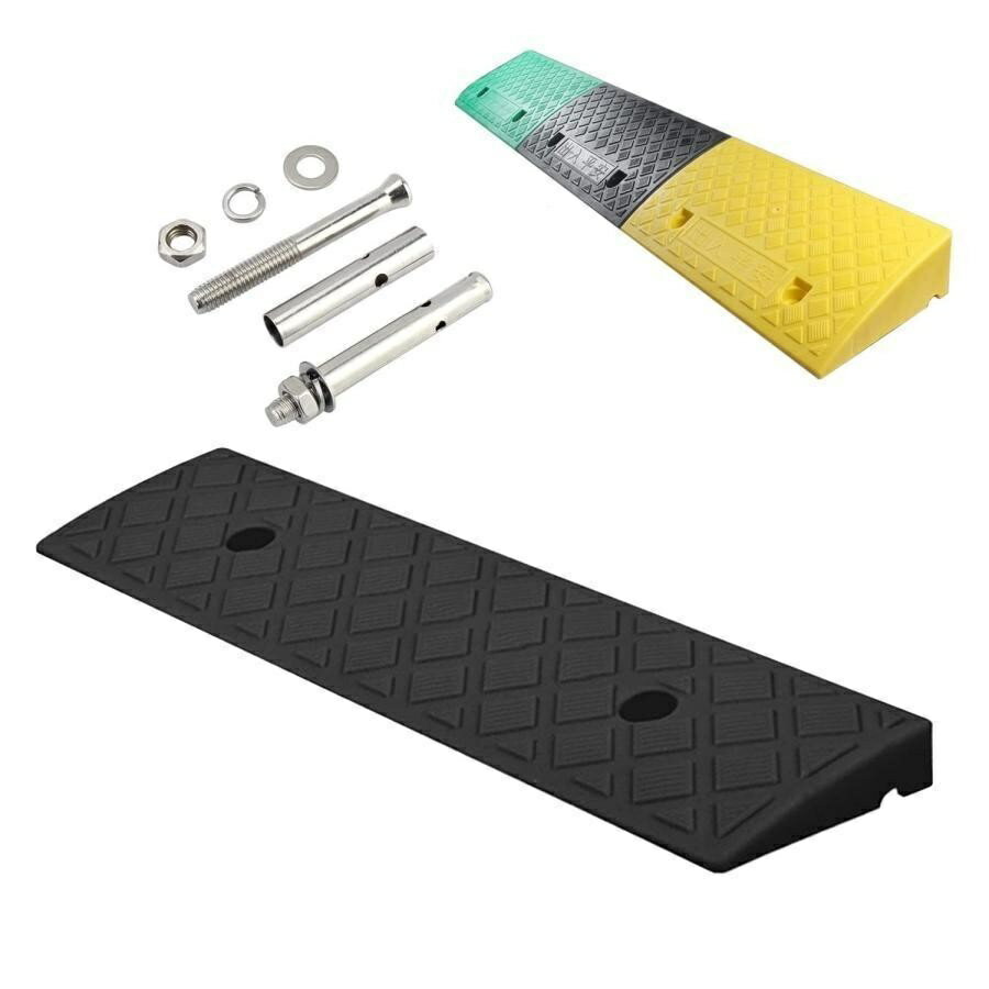 駐車場 段差プレート 3cm 4cm Black Yellow 500X130X30mm 500X130X40mm 500X220X50mm 500X220X60mm 500X270X80mm 500X270X70mm 500X270X90...