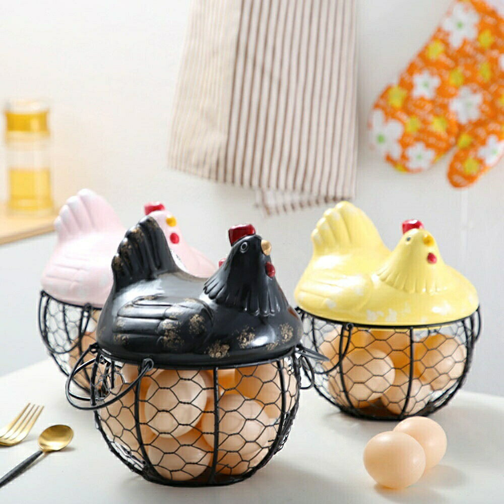 主な材質:セラミックス+スチールワイヤー良好なシーリングで漏れを防止、使いやすく、丈夫で長持ちします。持ち運びも便利で、高いところに置くのも簡単です。防塵、防臭で。卵や果物、その他の食べ物を保管するのに適しており、キッチンに必要な収納アイテ...