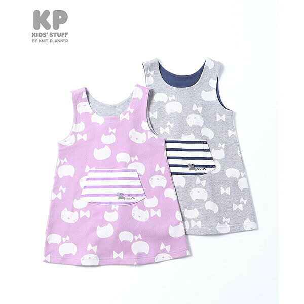 ■品番125113u0■商品説明うさぎのmimiちゃん柄がかわいいジャンパースカート。バック切り替えのデザインなので後姿までバッチリ！カットソーやタートルなど合わせるインナーによって色々なコーディネートが楽します♪ベビー　女の子　ジャンパー...