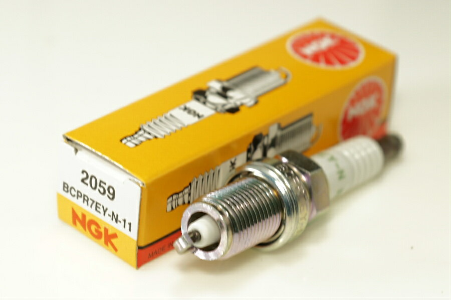 廃BCPR7EY-N-11 2059　管理番号：00-0170NGKスパークプラグ BCPR7EY-N-11 2059 一体形、新品です。商品点数：1点1本です。【端子形状をご確認ください】端子形状にはターミナル一体形、ネジ形、分離形、ポン...
