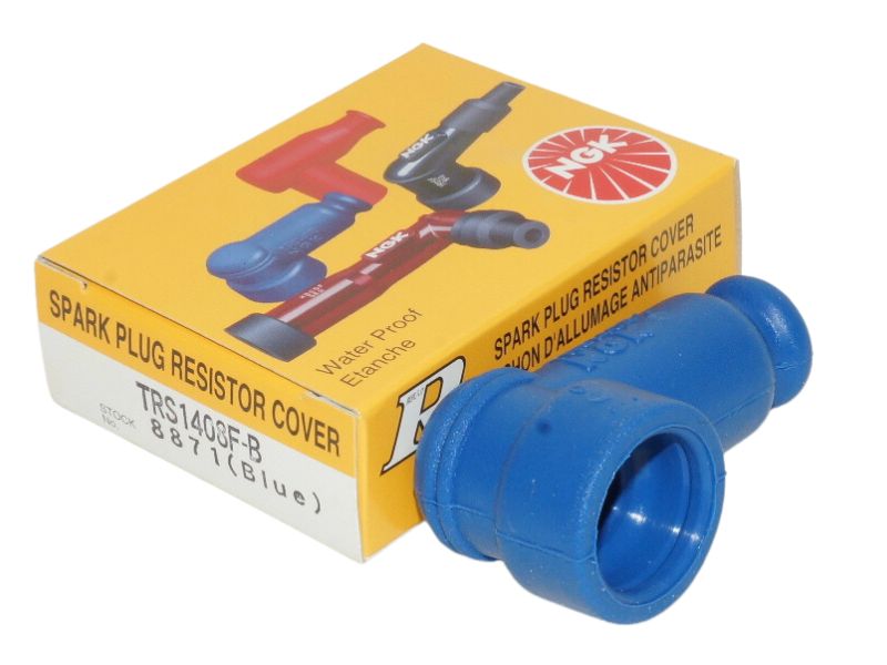 プラグキャップ　スパークプラグ　NGK　管理番号：59-4435NGKプラグキャップ TRS1408F-B 8871 Spark Plug Resistor Cover、新品です。商品点数：1点1個商品スペック、適合車種はNGKプラグスタジ...