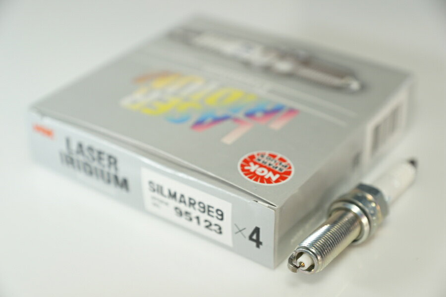 SILMAR9E9 95123 　管理番号：4X-1143NGKスパークプラグ SILMAR9E9 ネジ型 95123、新品です。商品点数：4点4本セットです。【端子形状をご確認ください】端子形状にはターミナル一体形、ネジ形、分離形、ポンチ...