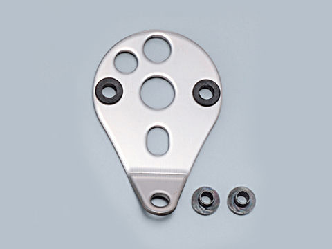 メーターステー　DAYTONA　管理番号：00-M959タイプ φ60、85共用/30°曲げ防振タイプ 説明 株式会社デイトナデンスピやデンタコなど、デリケートな電気式メーター取付時の必需品。3mm厚のステンレスミガキ材に防振ラバーを組み込...