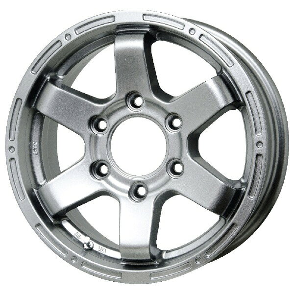 メーカー名 HOT STUFF ブランド MAD CROSS 商品名 MC-76 インチ 15 リム幅 6 インセット +44 ホール 6H P.C.D 139.7 カラー ダークシルバー 適合車種 キャラバン 【営業時間】月-金/10：0...