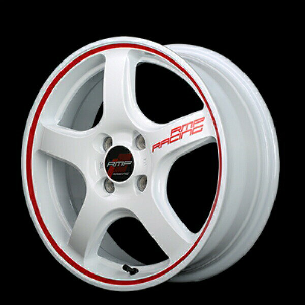 メーカー名 MID ブランド RMP Racing 商品名 R50 インチ 15 リム幅 5.0 インセット +45 ホール 4H P.C.D 100 カラー ホワイト/リムレッドライン 適合車種 プリウス/スイフト/ソリオ/デリカD2など...