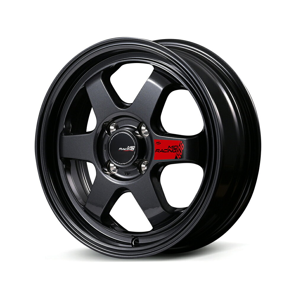 こちらはホイール単品 1本の販売ページです 商品名：MID Racing R06 15インチx5.0J 4H100+45 クリスタルブラック ※商品画像はイメージです。サイズ・カラー・仕様を必ずご確認ください。 ※メーカー取り寄せ品のため、...
