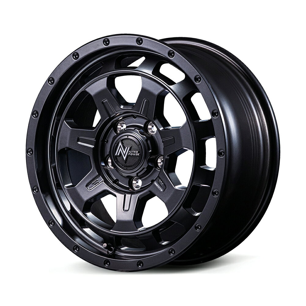 こちらはホイール単品 1本の販売ページです 商品名：NITRO POWER M7?Phalanx 16インチ 7.0J 5H114.340Barrel?Black ※商品画像はイメージです。サイズ・カラー・仕様を必ずご確認ください。 ※メー...